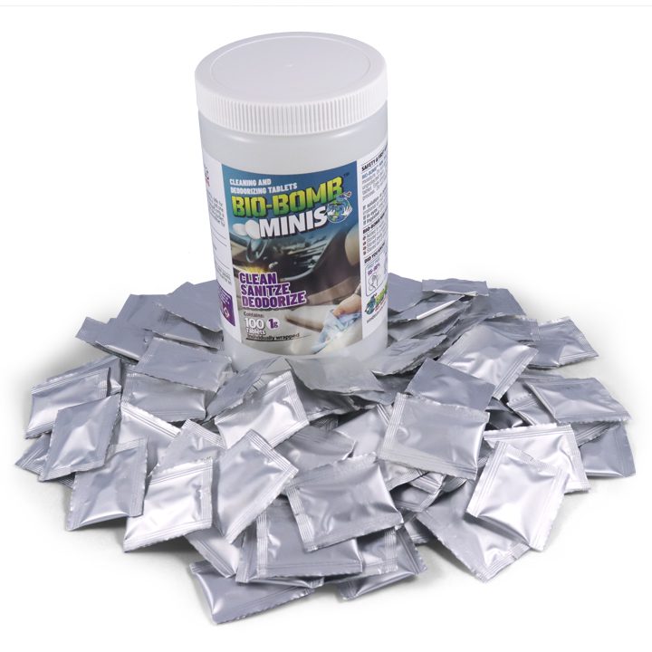 Bio-Bombs Minis: Dissolvable Cleaning and Deodorizing Tablets ...