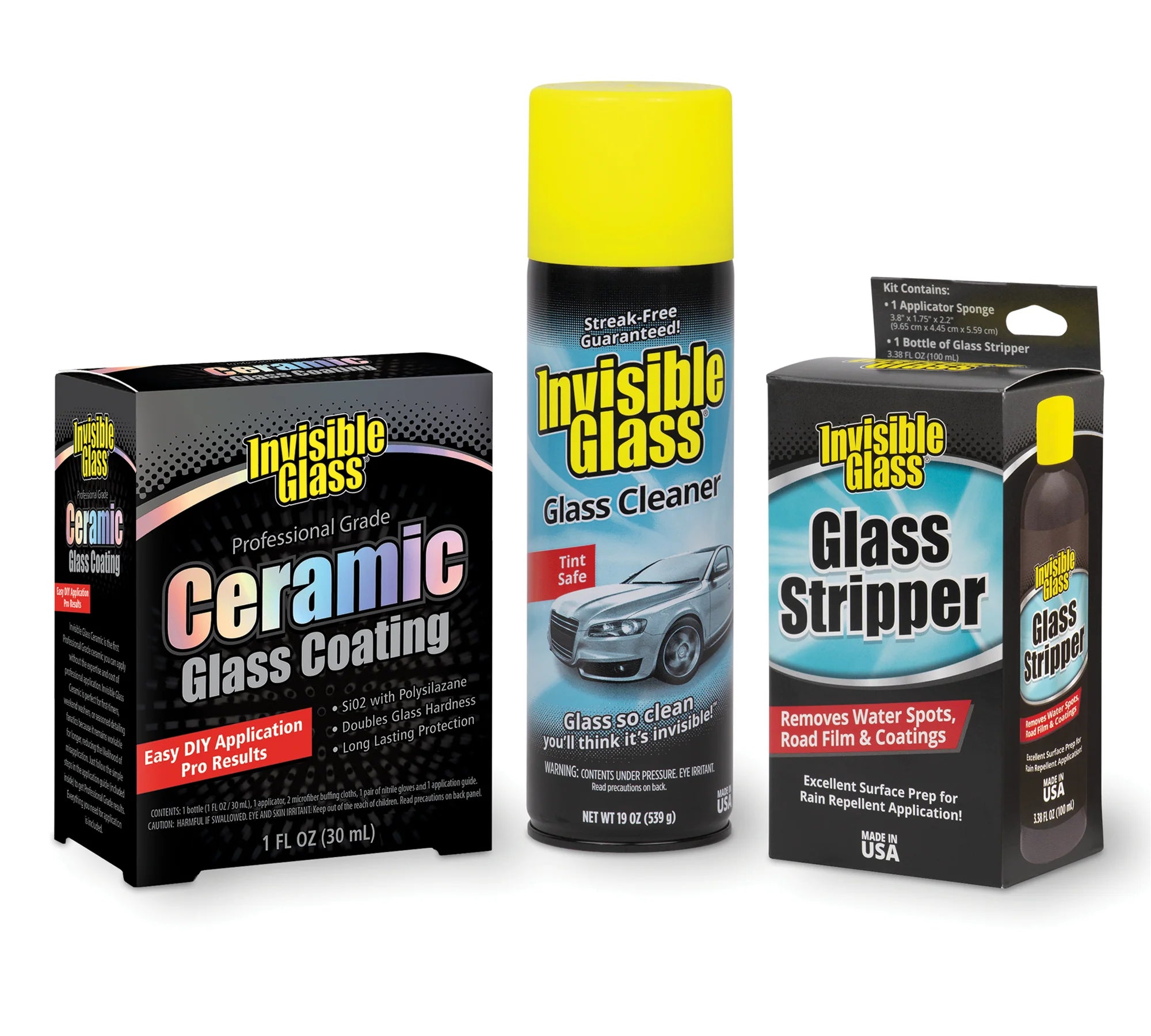 Invisible Glass Pro Grade Ceramic Glass Coating Kit – Detaildepot.co